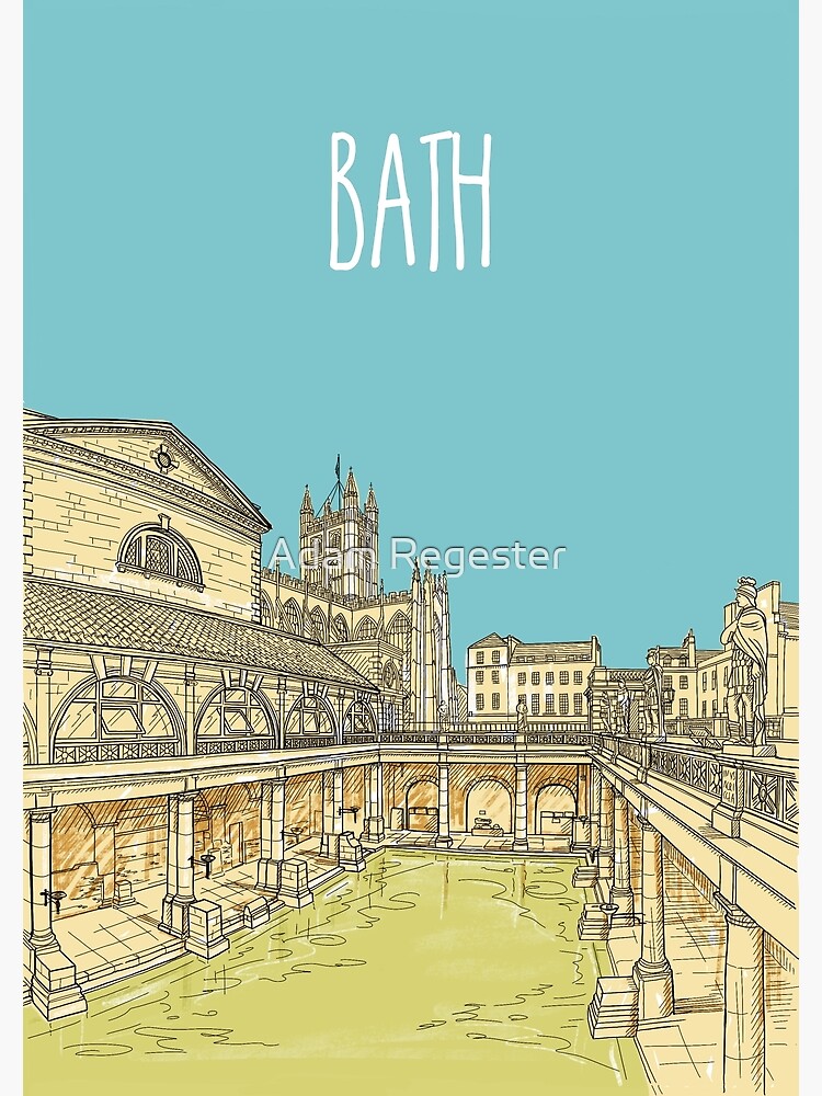 "City Of Bath Architecture " Art Print for Sale by AdamRegester | Redbubble