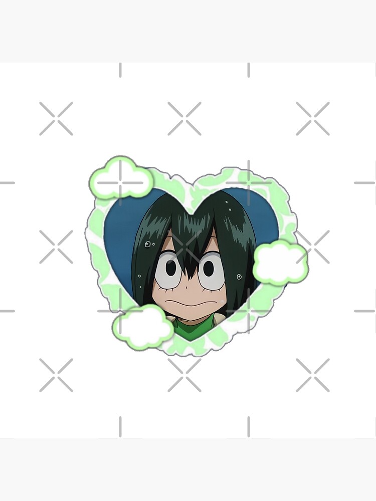 "Froppy Sticker ~ tsuyu asui sticker" Poster by yuennbunn | Redbubble