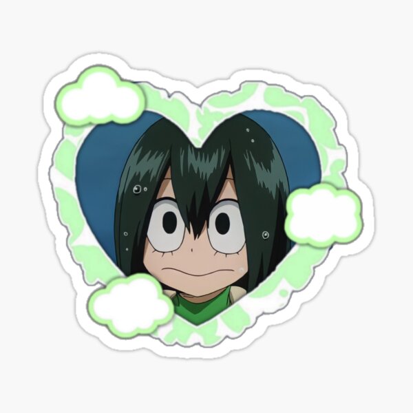 "Froppy Sticker ~ tsuyu asui sticker" Sticker for Sale by yuennbunn ...