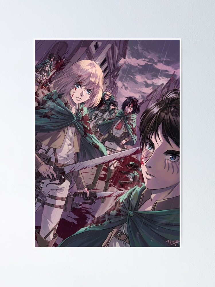 "SNK Poster Mural art" Poster by LF-Redemption | Redbubble