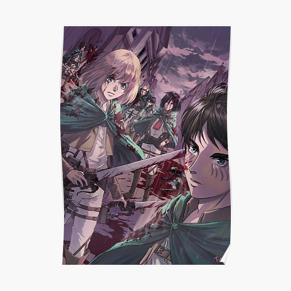 "SNK Poster Mural art" Poster by LF-Redemption | Redbubble