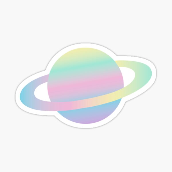 "Tumblr Aesthetic: "Saturn"" Sticker for Sale by Starokin | Redbubble