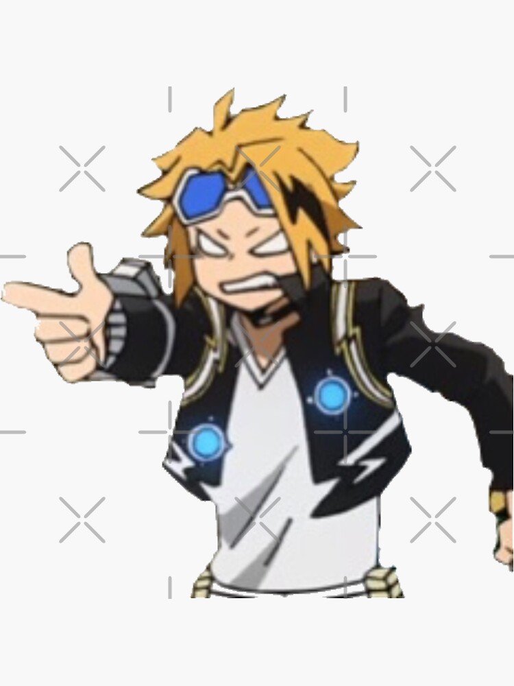 "My hero academia,boku no hero academia,Denki kaminari Sticker" Sticker ...