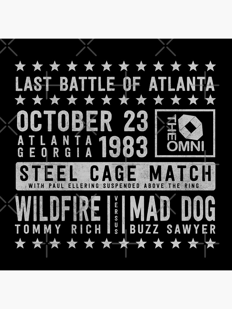 "Last Battle Of Atlanta" Poster by DDTees | Redbubble