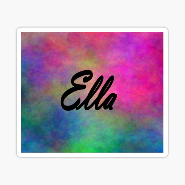 "Ella" Sticker for Sale by Patichou | Redbubble