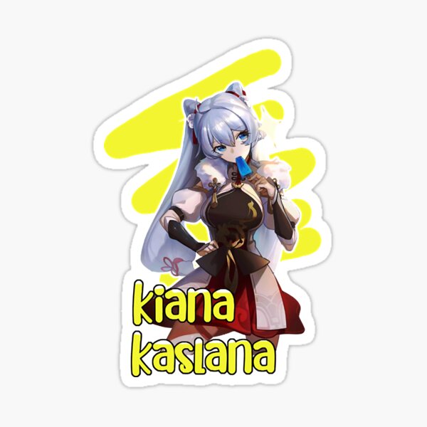 "Honkai Impact : Kiana Kaslana " Sticker by ctorrfq29 | Redbubble