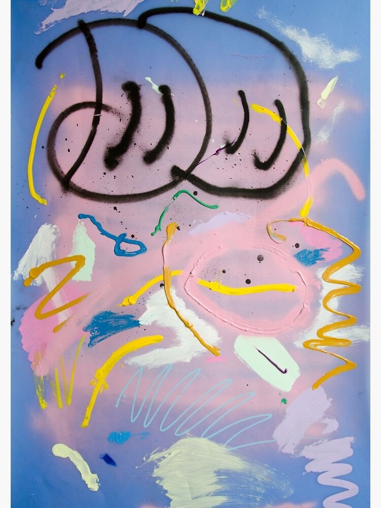 "Anti style abstract art" Sticker for Sale by nikoolab | Redbubble