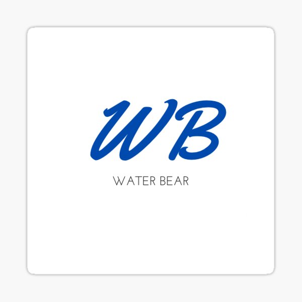 "WaterBear" Sticker for Sale by WaterBearElite | Redbubble
