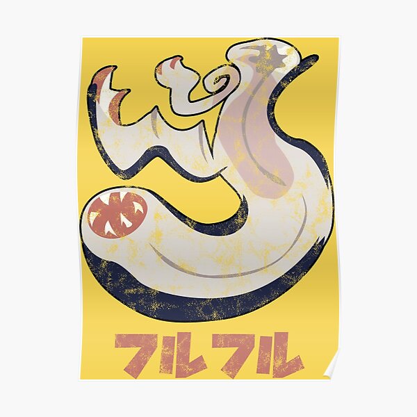 "Monster Hunter Rise Khezu Kanji Icon" Poster for Sale by BrotherOfPerl ...