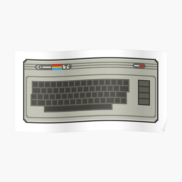 "Commodore 64 Pixel Art" Poster for Sale by zapposh | Redbubble
