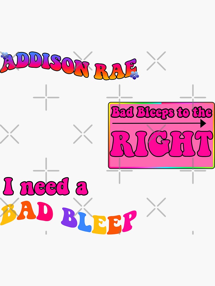 "addison rae" Sticker by Lunas-Bloom | Redbubble