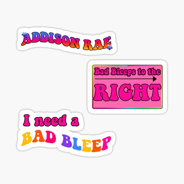 "addison rae" Sticker by Lunas-Bloom | Redbubble