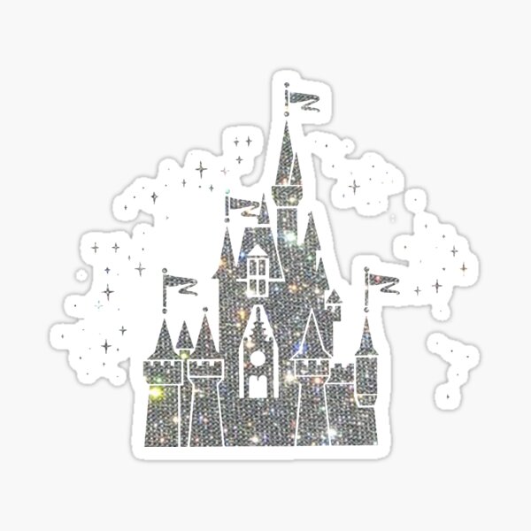 "Castle" Sticker for Sale by BubbleFog | Redbubble