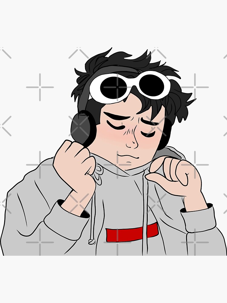 "Georgenotfound sticker" Sticker by ArtByHind | Redbubble