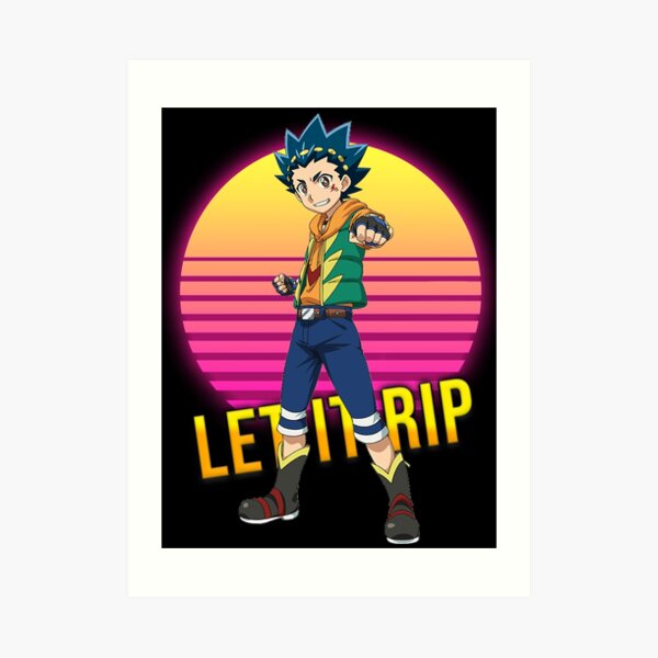 "Beyblade Burst Let It Rip" Art Print by TrueYou | Redbubble