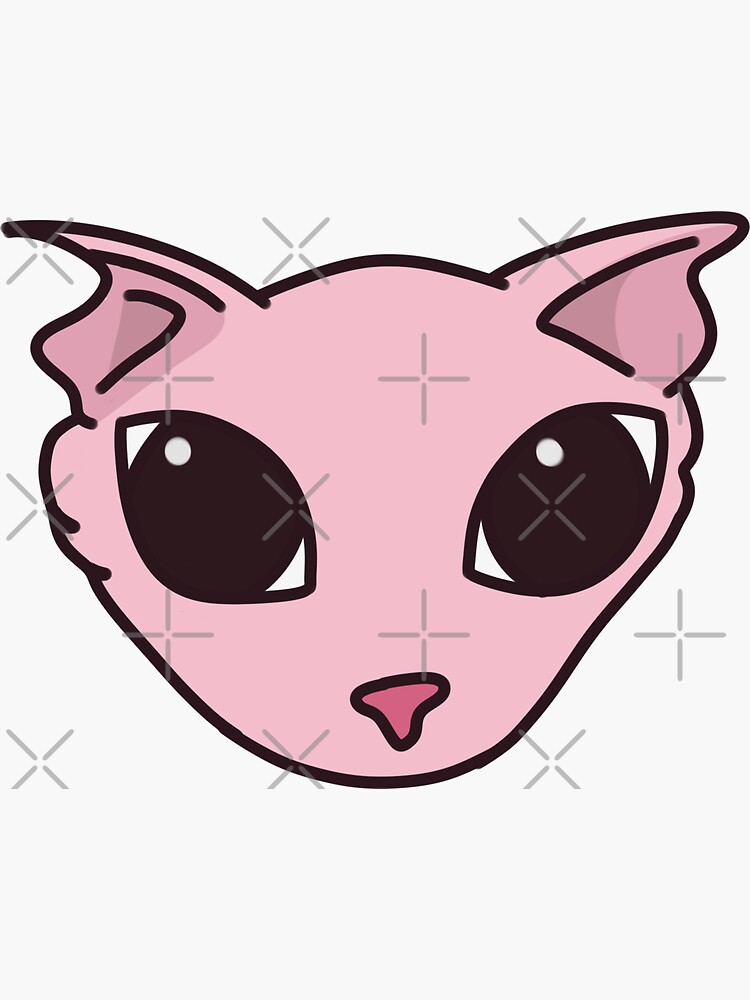 "Face of Bingus" Sticker for Sale by markinu | Redbubble