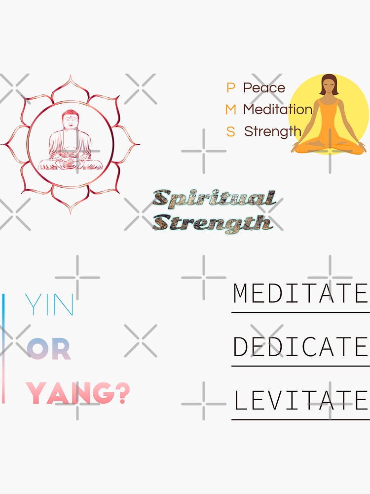 "Zen, Spiritual, Buddhism, buddha sticker pack, meditation sticker pack ...
