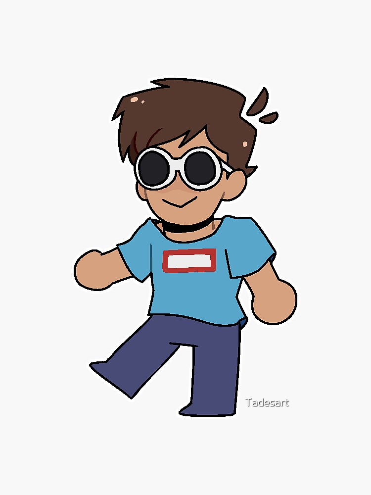 "George - sticker" Sticker for Sale by Tadesart | Redbubble