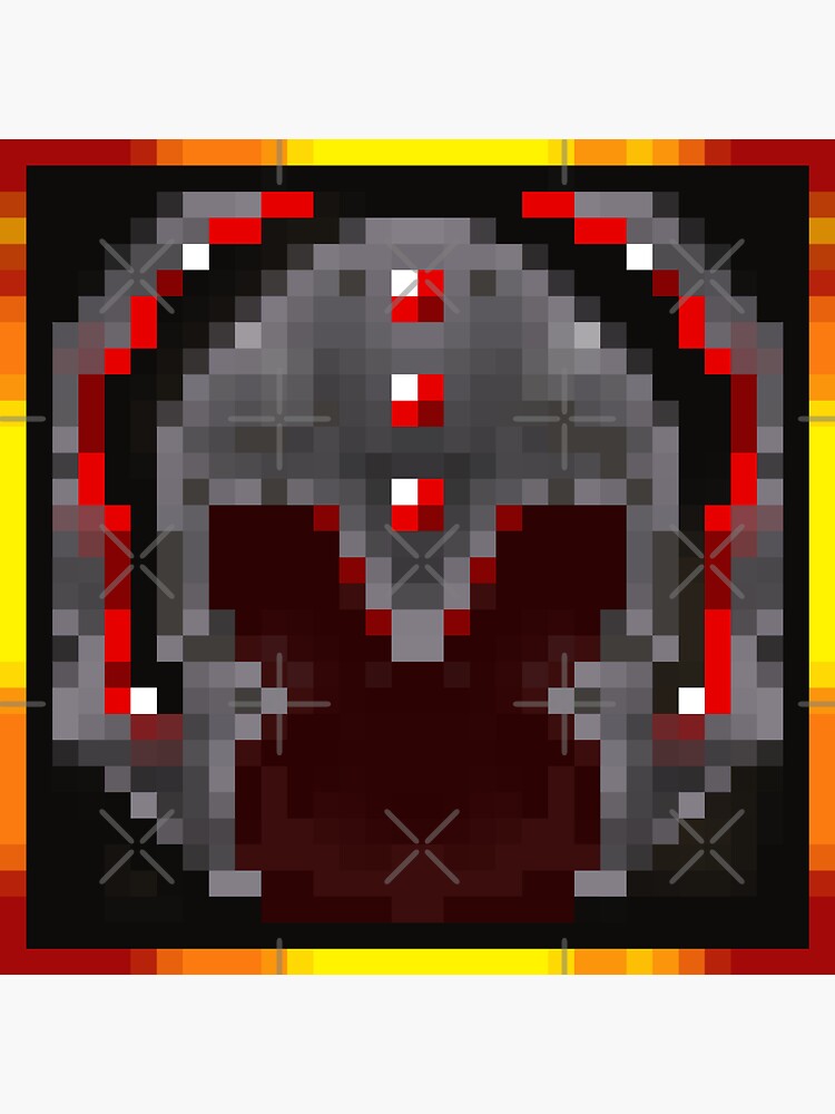 "Legendary Archer Helm Pixel" Sticker for Sale by maloiko | Redbubble