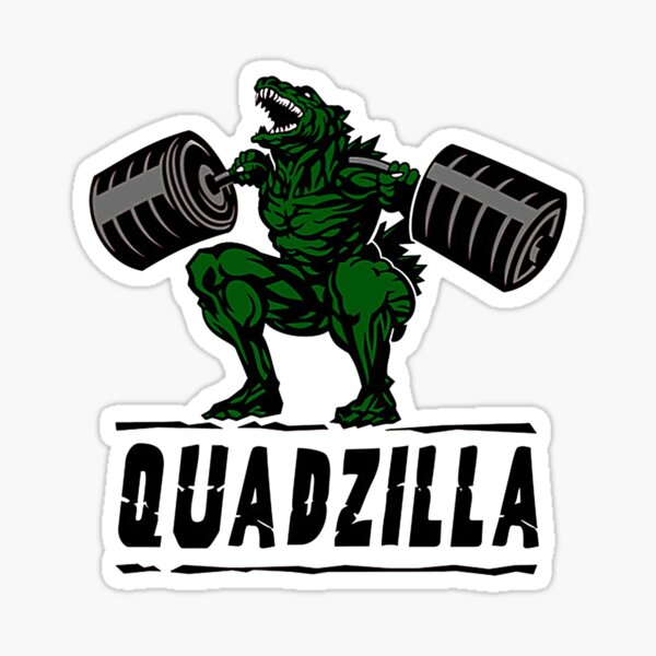 Quadzilla Stickers | Redbubble