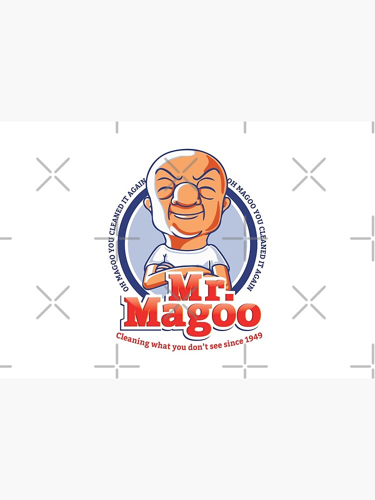 "Mr. Magoo as Mr. Clean" Mask by alhern67 | Redbubble