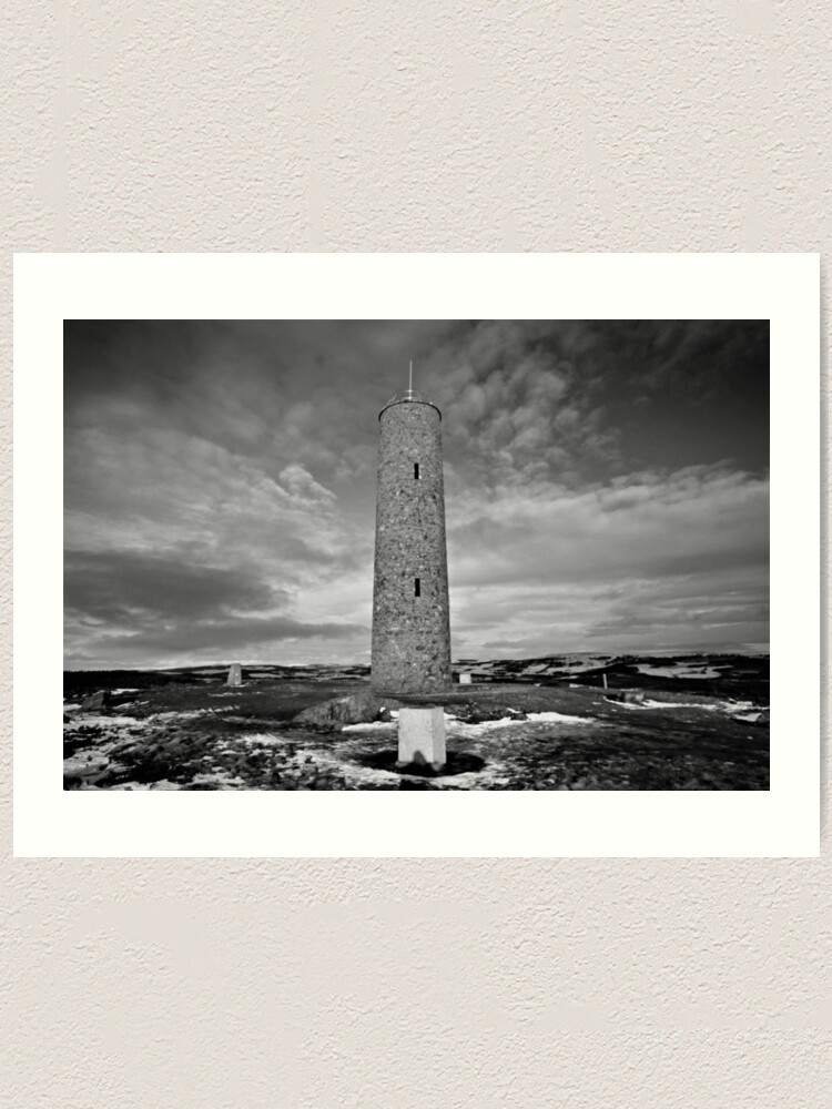 "The Tower of Scolty Hill" Art Print by beavo | Redbubble