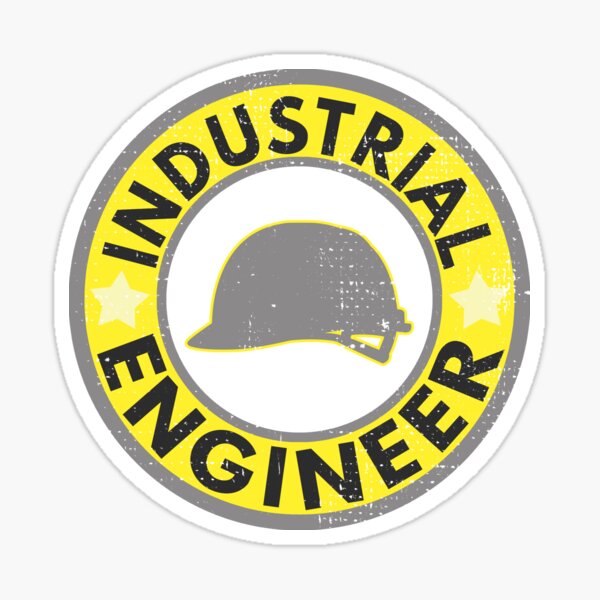 "Industrial Engineer" Sticker for Sale by justelegant | Redbubble