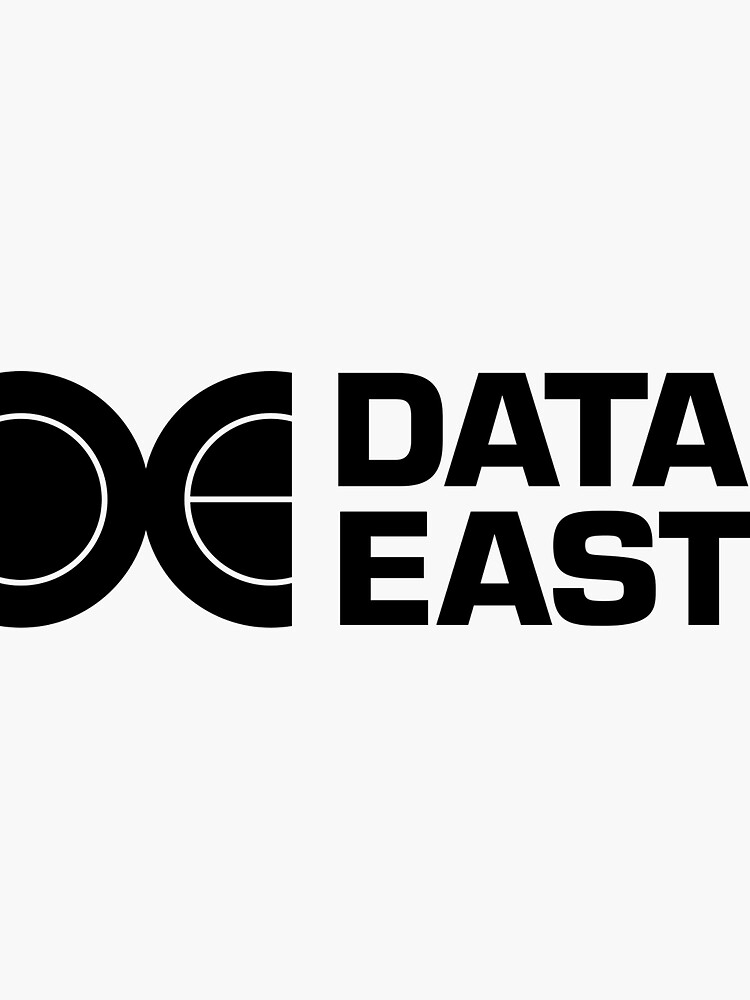 "Data East Logo " Sticker for Sale by SoftHack | Redbubble