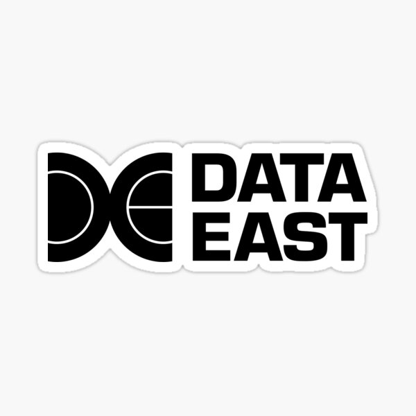 "Data East Logo " Sticker for Sale by SoftHack | Redbubble