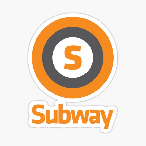"Subway Transportation Logo" Sticker for Sale by HowardBoone | Redbubble
