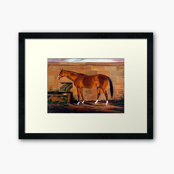 "Thomas J. Scott Portrait of Lexington" Framed Art Print for Sale by ...