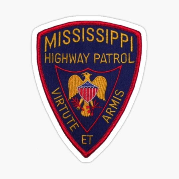 "Mississippi Highway Patrol" Sticker for Sale by Lawrence Baird | Redbubble