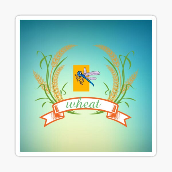 "wheat" Sticker for Sale by RSkumar | Redbubble