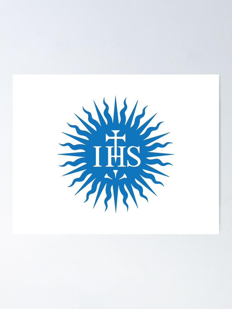 "Catholic symbol (IHS) - Jesus Christ" Poster by shamonne | Redbubble