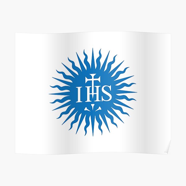 "Catholic symbol (IHS) - Jesus Christ" Poster by shamonne | Redbubble