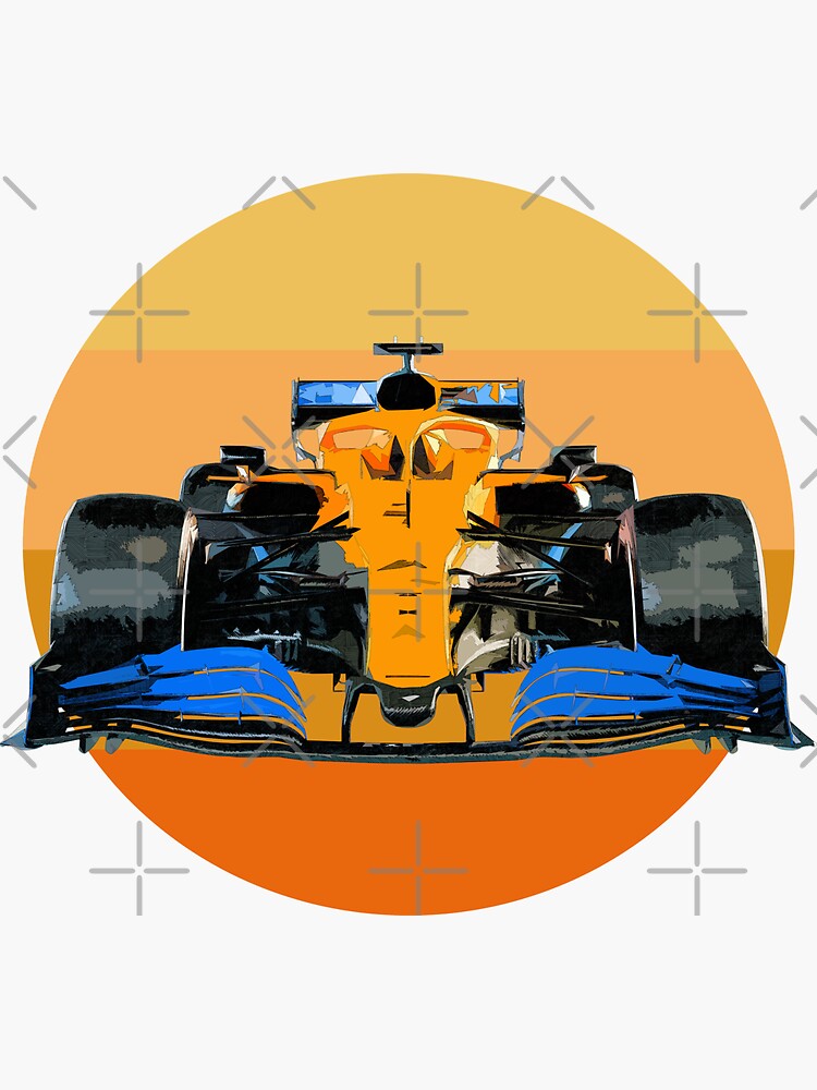 "Formula 1 McLaren MCL35 - Lando Norris & Carlos Sainz 2020 Minimalist ...