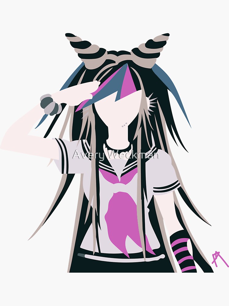 "Ibuki Mioda" Sticker for Sale by Plagued-Art | Redbubble