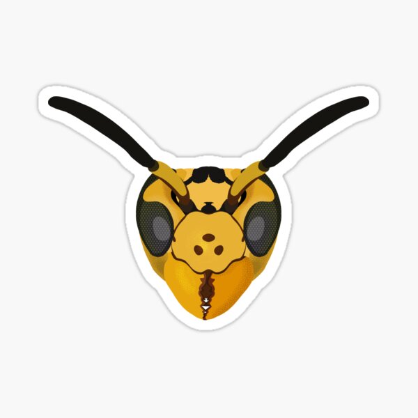 "Wasp" Sticker by doodlywinks | Redbubble