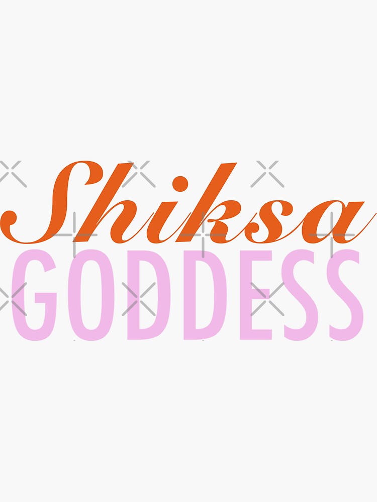 "Shiksa Goddess" Sticker for Sale by ShakespearesSis | Redbubble