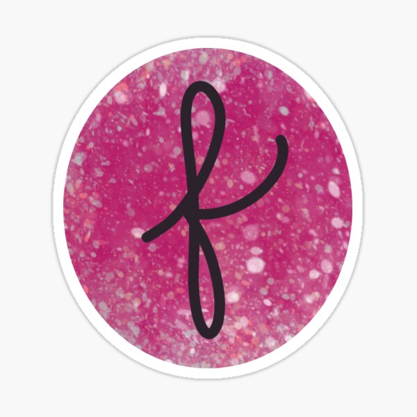 "Letter F" Sticker for Sale by Shall17 | Redbubble