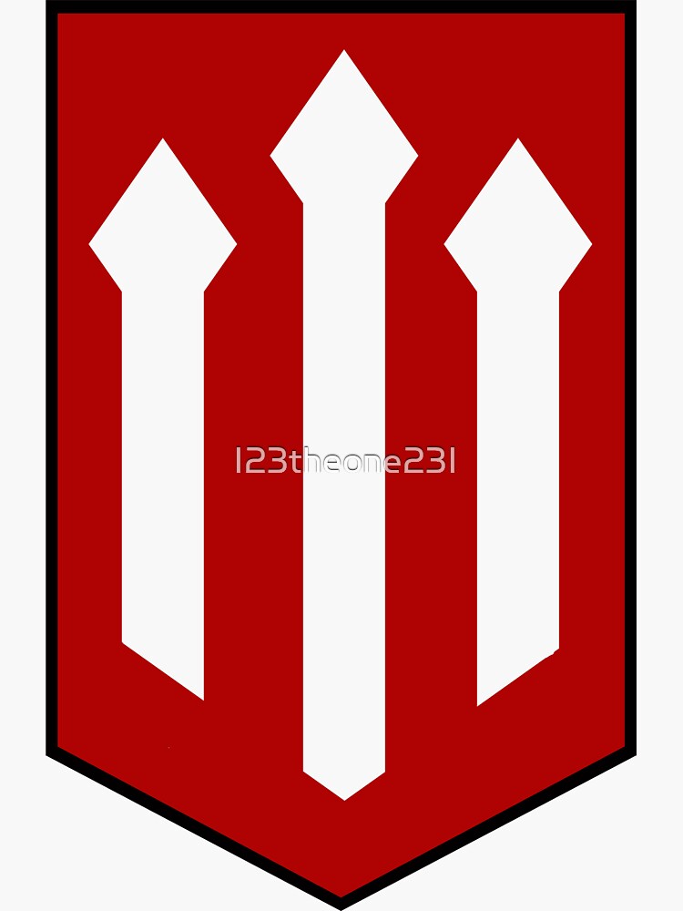 "The Red Devils" Sticker for Sale by I23theone23I | Redbubble