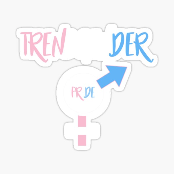 "transgender,gift for TRANS PRIDE FLAG" Sticker by transRio | Redbubble