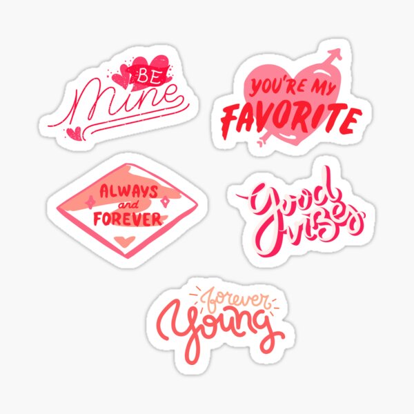 "Pink Positivity Quotes" Sticker for Sale by ReineMidas | Redbubble