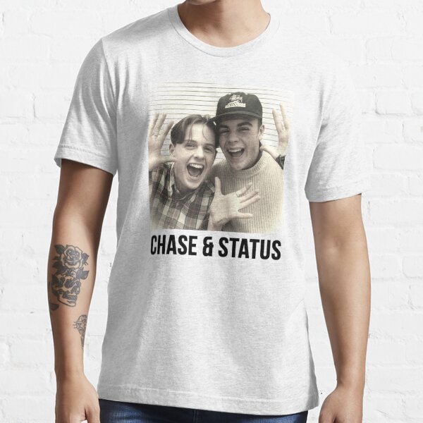 "CHASE AND STATUS" Essential T-Shirt for Sale by jasealderson | Redbubble