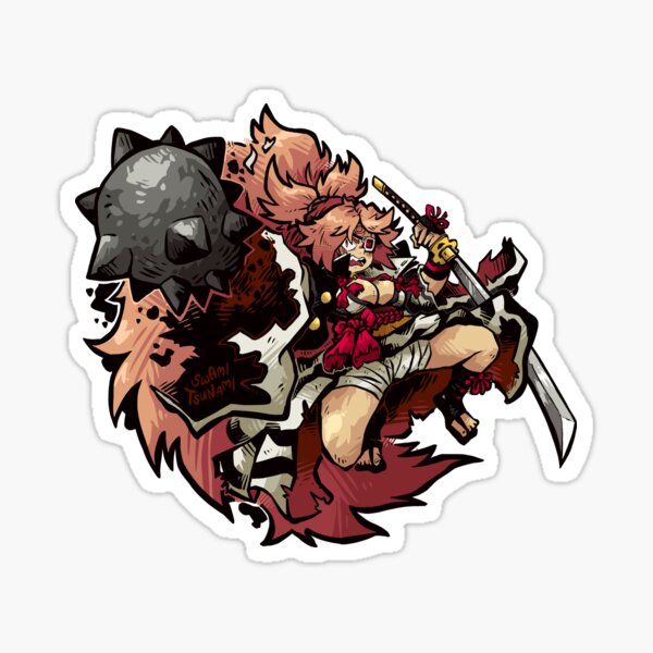 "Bailey GGST" Sticker for Sale by swamitsunami | Redbubble