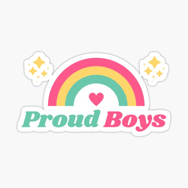 "Proud Boys" Sticker for Sale by art756 | Redbubble