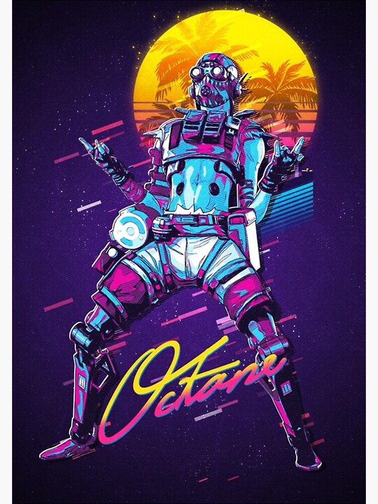 "Apex Legends - Octane" Poster for Sale by jamesway | Redbubble