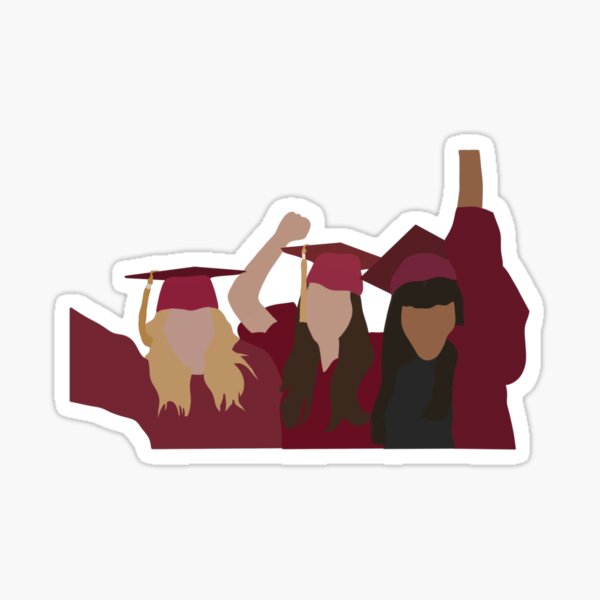 "TVD Graduation Day" Sticker for Sale by barrjoce | Redbubble