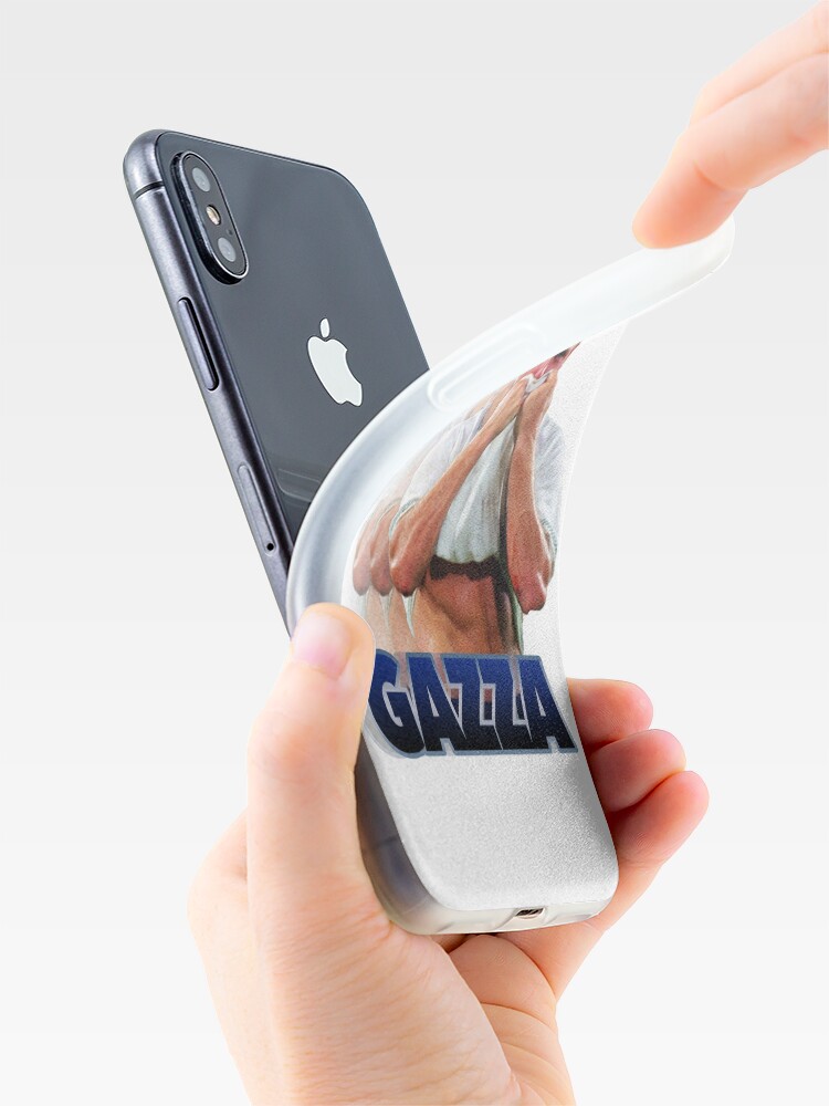 "paul gascoigne crying gazza spurs england football logo" iPhone Case ...