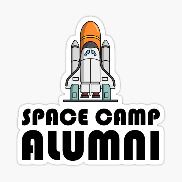 "Space Camp Alumni" Sticker for Sale by TheBestStore | Redbubble